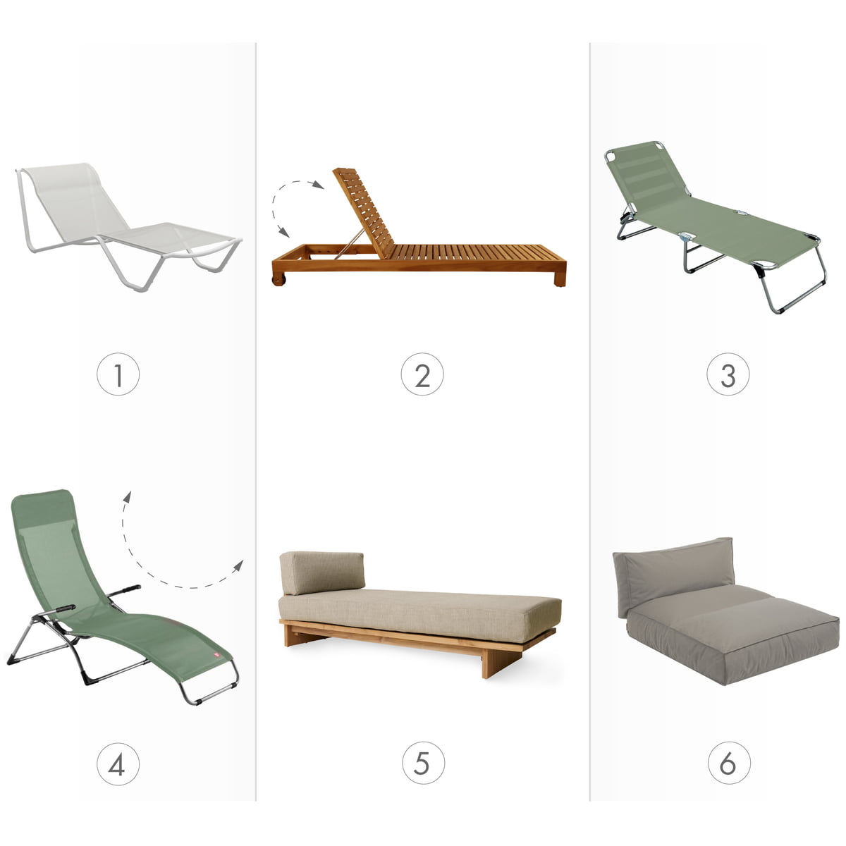 Gartenliegen online kaufen | Connox